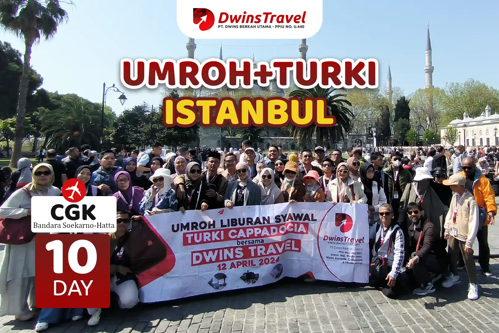 ️ Umroh Plus Turki Istanbul TERMURAH Bersama Dwins Travel