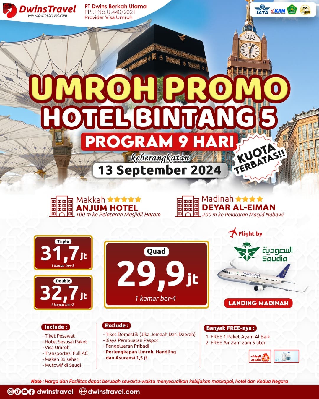 Umroh Promo September 2024